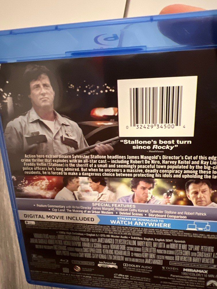 Cop Land blu-ray (bluray), Hobbies & Toys, Music & Media, CDs & DVDs on ...
