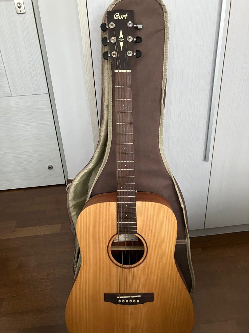 Cort Acoustic Guitars Earth Grand OP, Hobbies & Toys, Music & Media ...