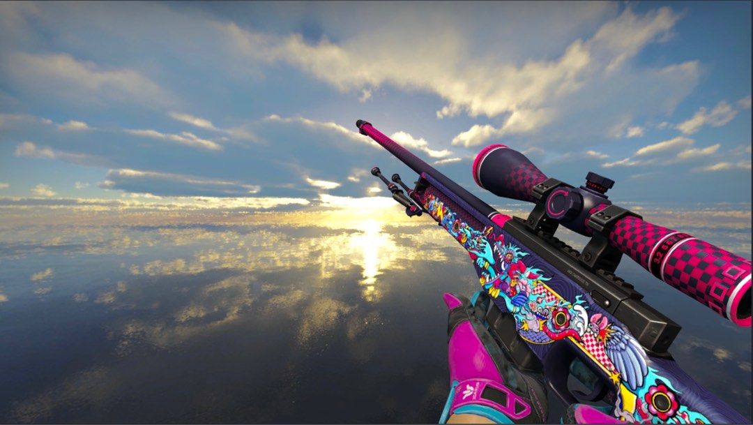 Csgo Awp doodle lore, Video Gaming, Gaming Accessories, In-Game Products on Carousell