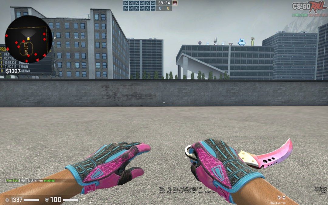 CSGO ST FN Talon Knife Fade 92.3%, Video Gaming, Video Games, Others on Carousell