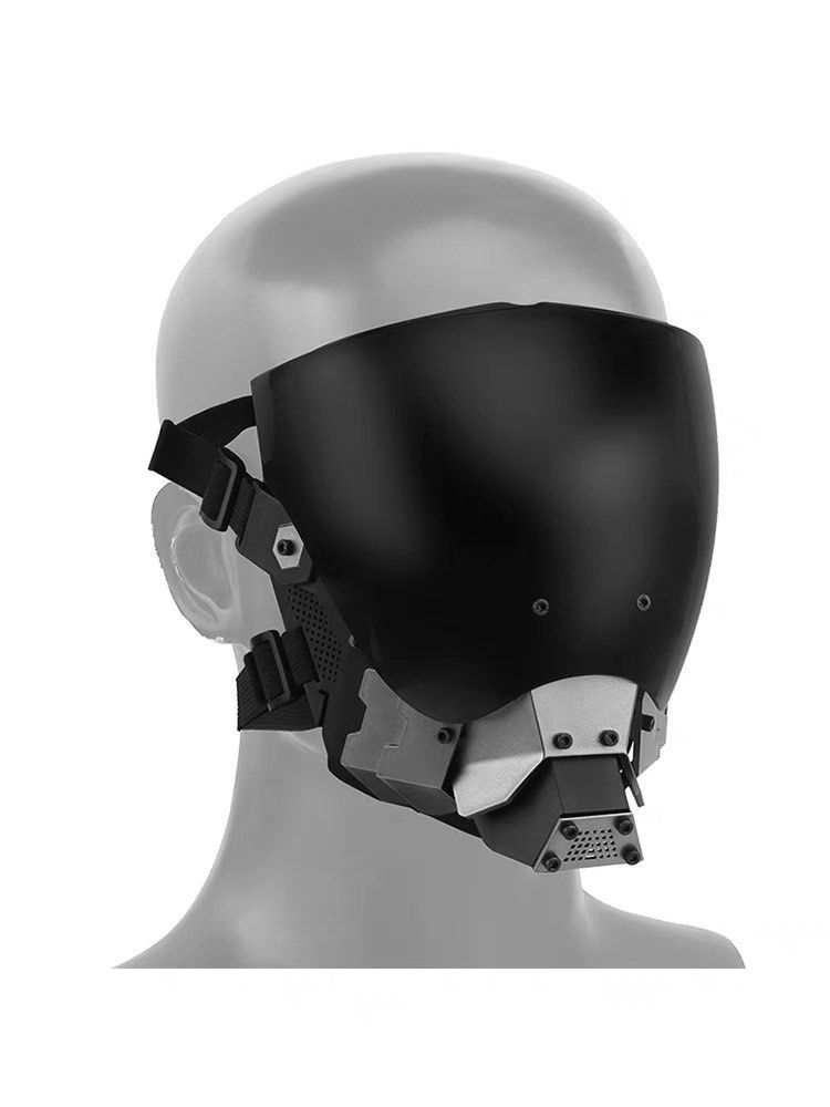 Cyberpunk military commander mask, Hobbies & Toys, Collectibles ...