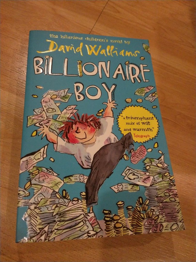 David Walliams Billionaire Boy, Hobbies & Toys, Books & Magazines ...
