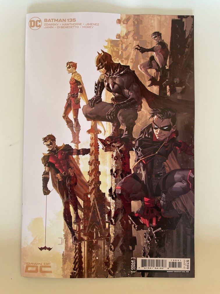 DC Batman #135 Legacy #900 Kael Ngu Variant, Hobbies & Toys, Books ...