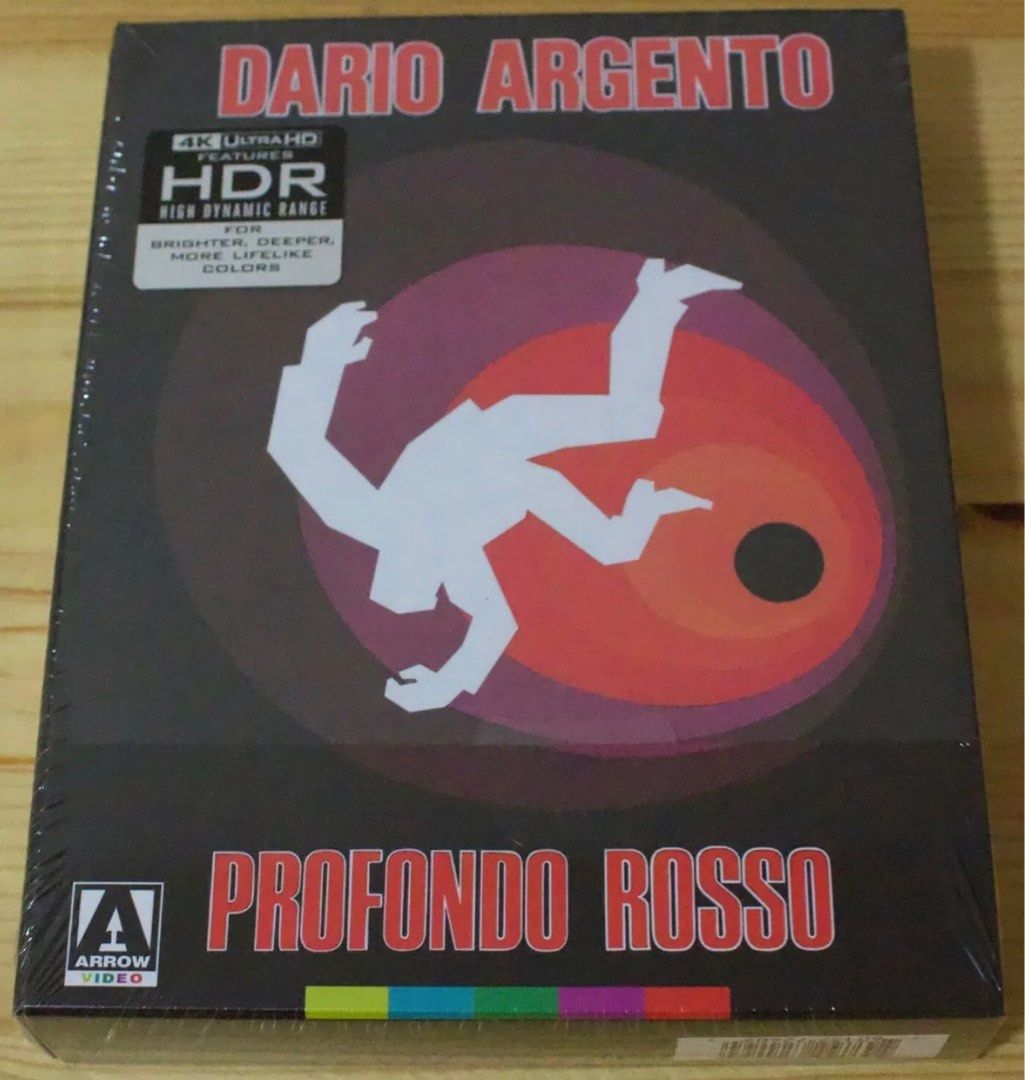 Deep Red 4K UHD Arrow Video Limited Edition Arte Originale, Hobbies ...