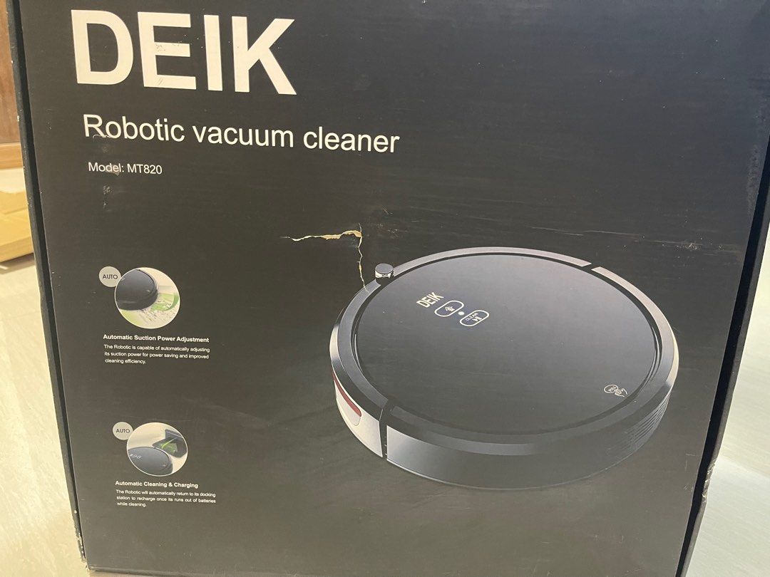 DEIK ROBOT VACUUM CLEANER, TV & Home Appliances, Vacuum Cleaner ...