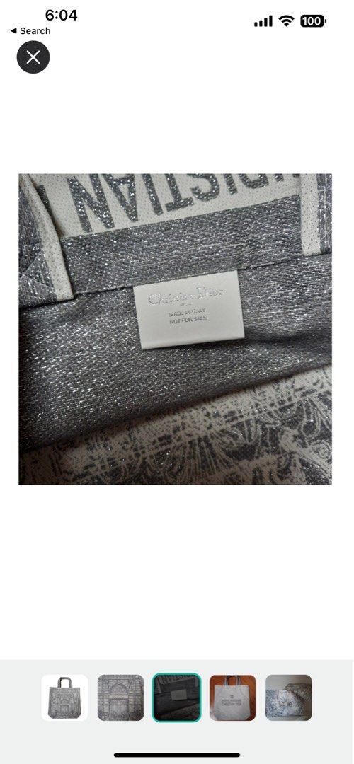Dior Cruise VIP Book Tote Bag, Luxury, Bags & Wallets on Carousell