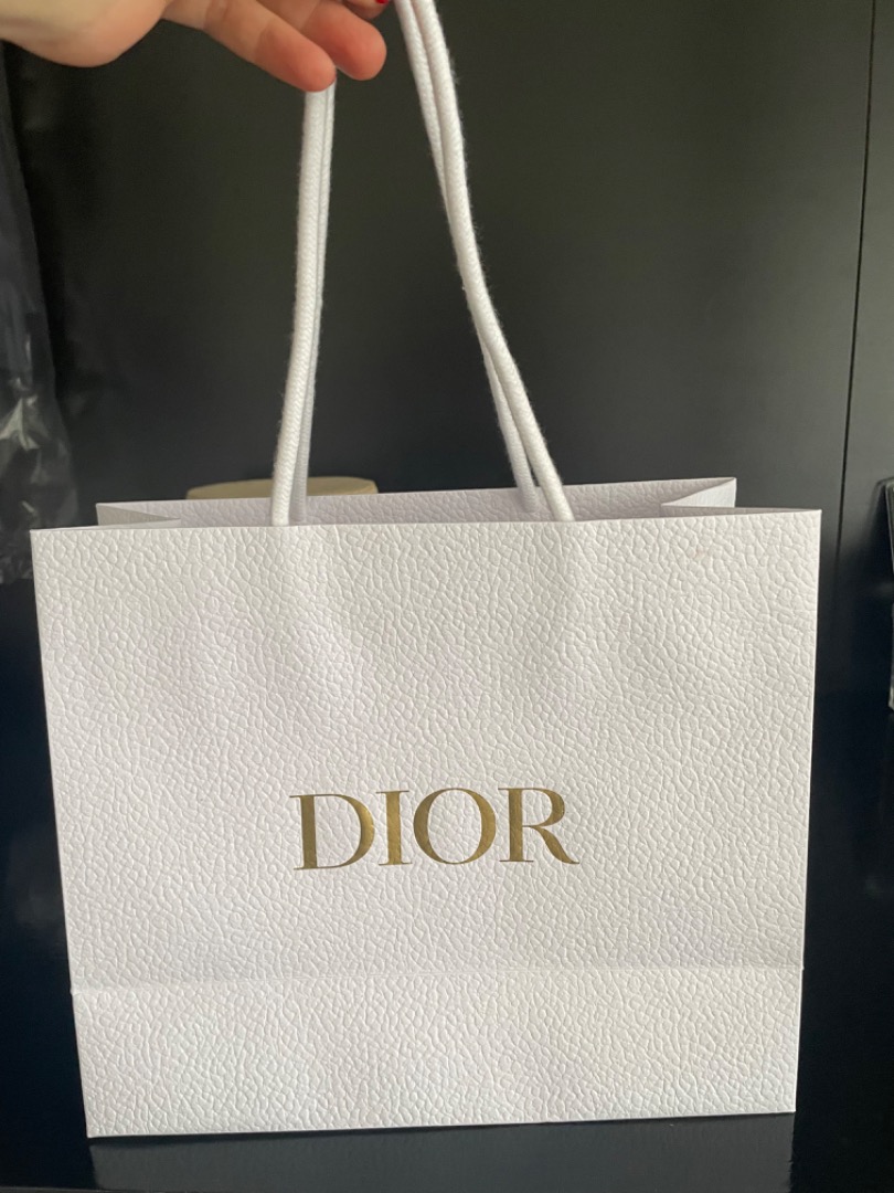 Dior paper bag, Luxury, Accessories on Carousell