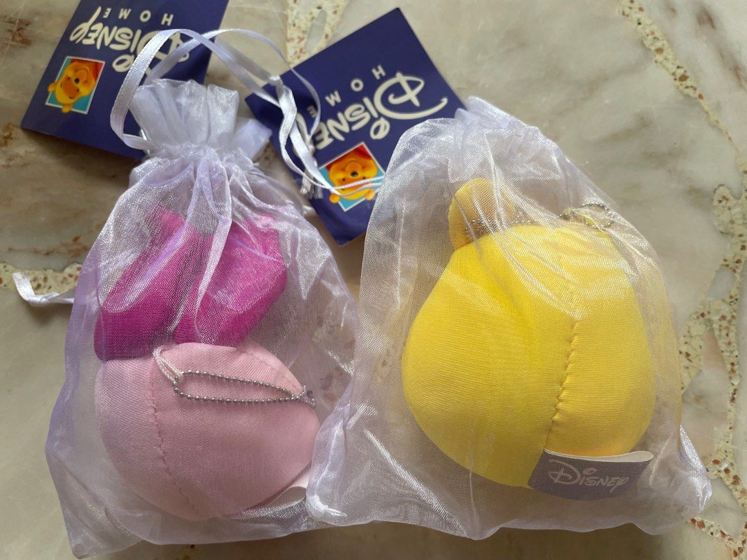 Disney Winnie the Pooh & Piglet Plush Keychain, Hobbies & Toys, Toys ...