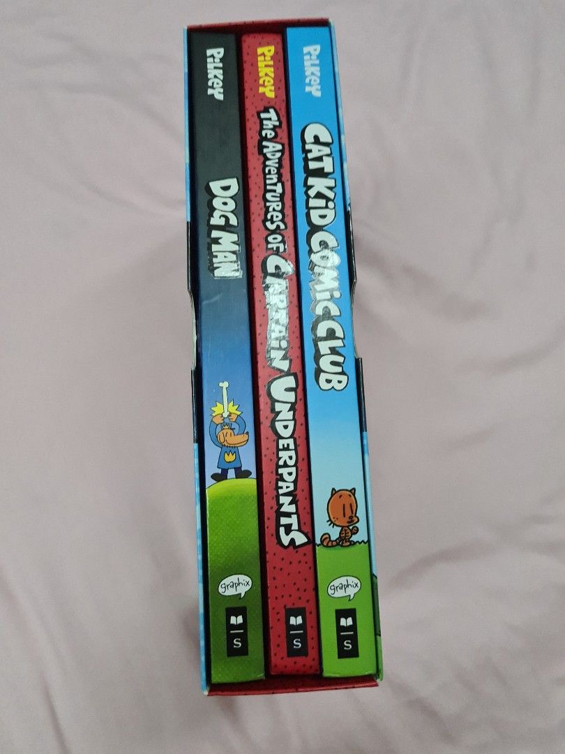 Dog Man / Cat Kid / Captain underpants Book Set, Hobbies & Toys, Books ...