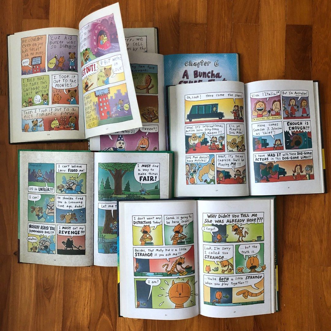 Dog Man Roald Dahl Diary of a Wimpy Kid Danger Dan Minecraft novels ...
