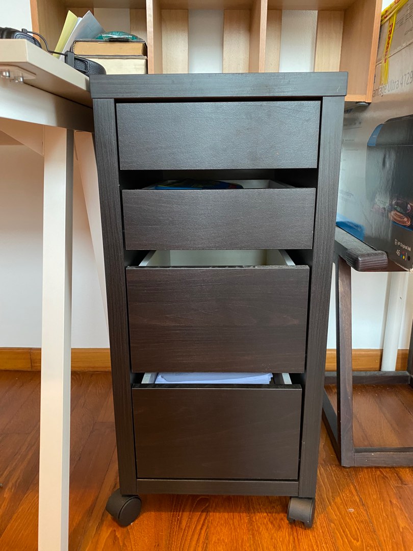 IKEA Drawer unit on castors, Furniture & Home Living, Furniture ...