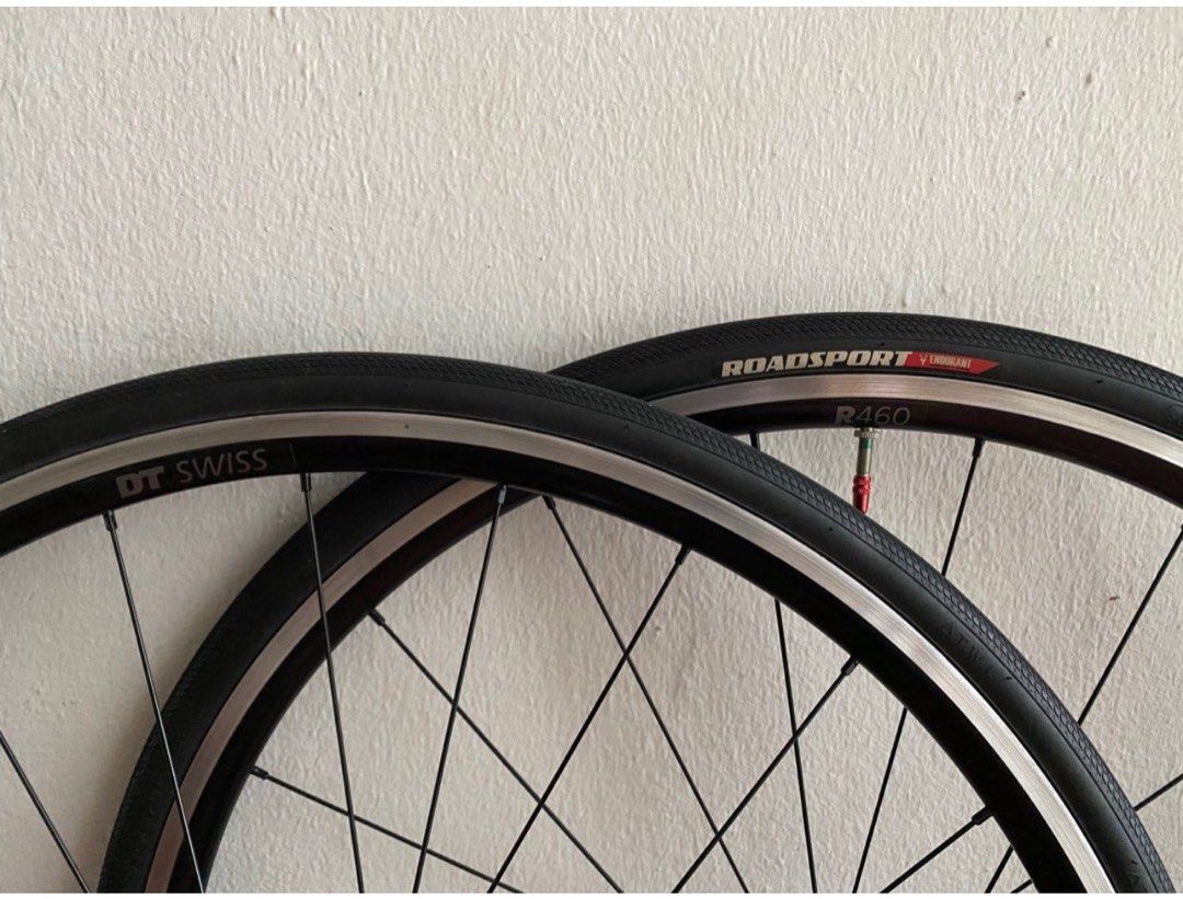 DT Swiss R460 Road Bike Alloy Rim Brake Wheelset with 700*26 tyre ...