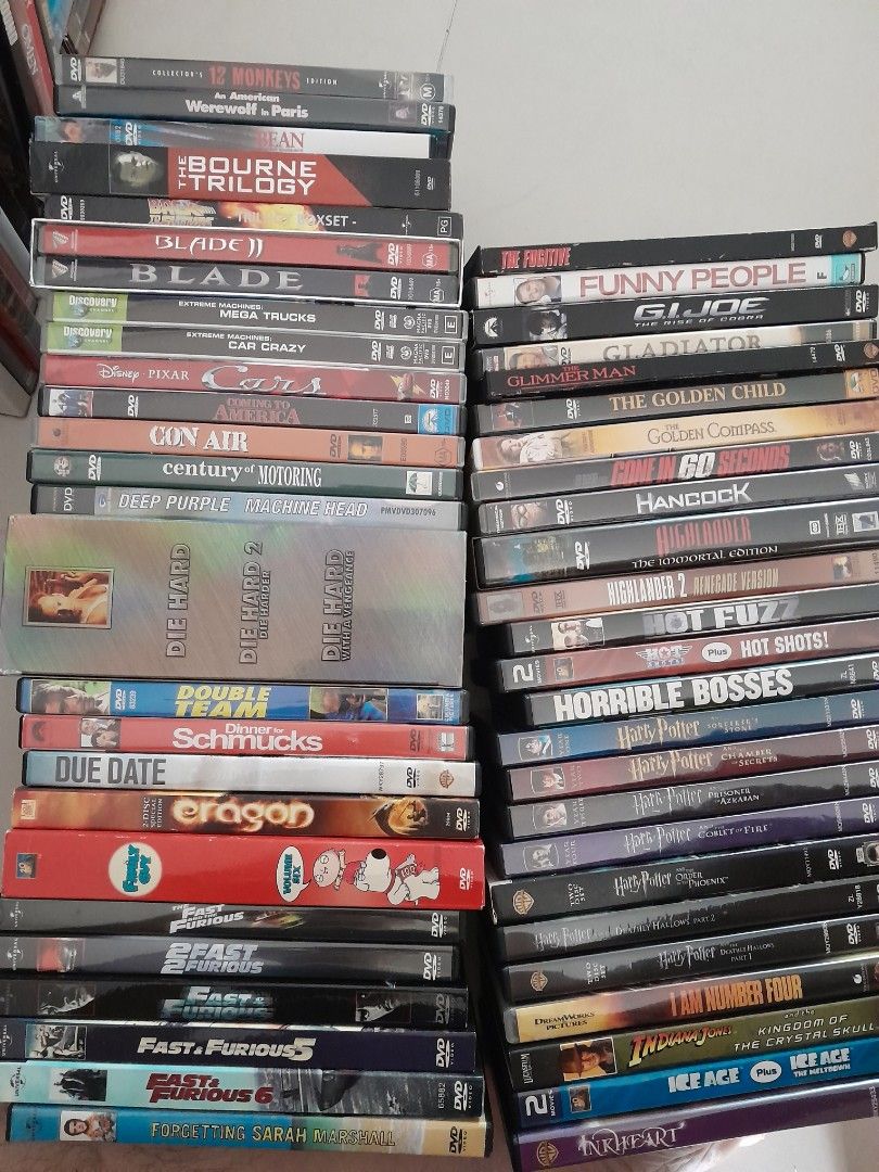 DVD Clearance part 1 (A-I), Hobbies & Toys, Music & Media, CDs & DVDs on Carousell