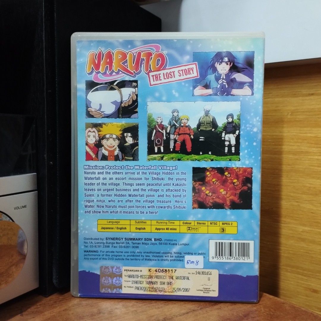 (DVD) NARUTO: The Lost Story, Hobbies & Toys, Music & Media, CDs & DVDs on Carousell