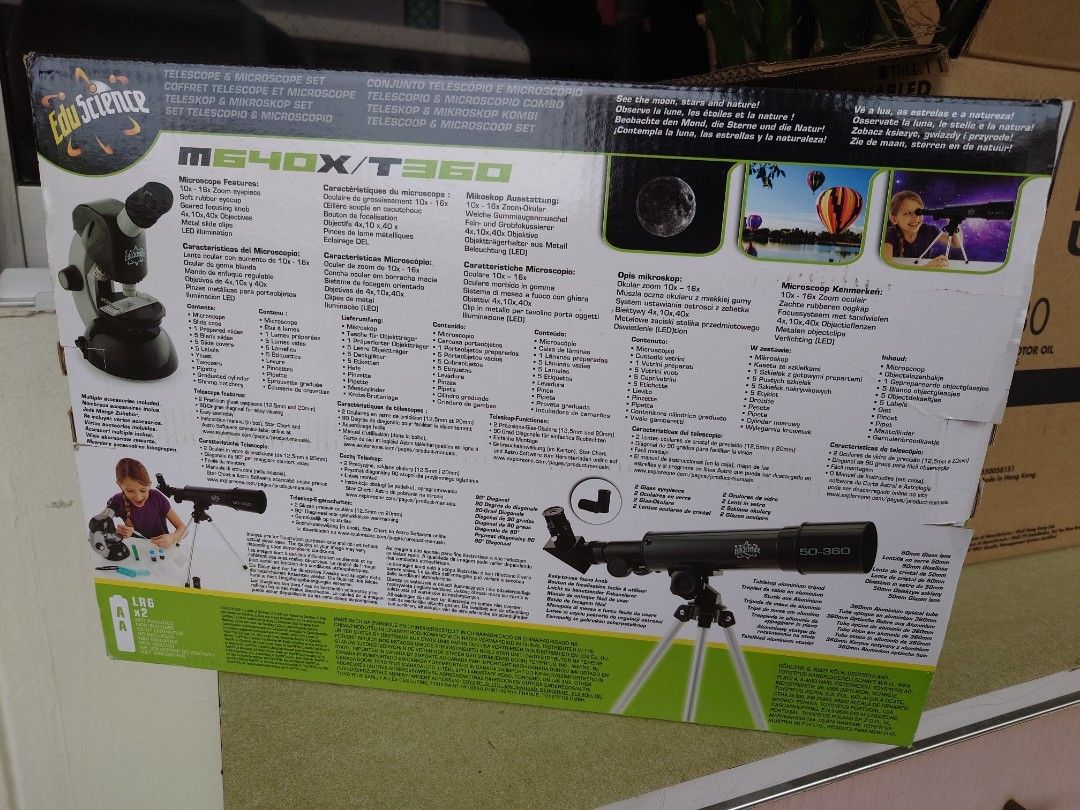 Edu Science M640x Microscope, Hobbies & Toys, Toys & Games on Carousell
