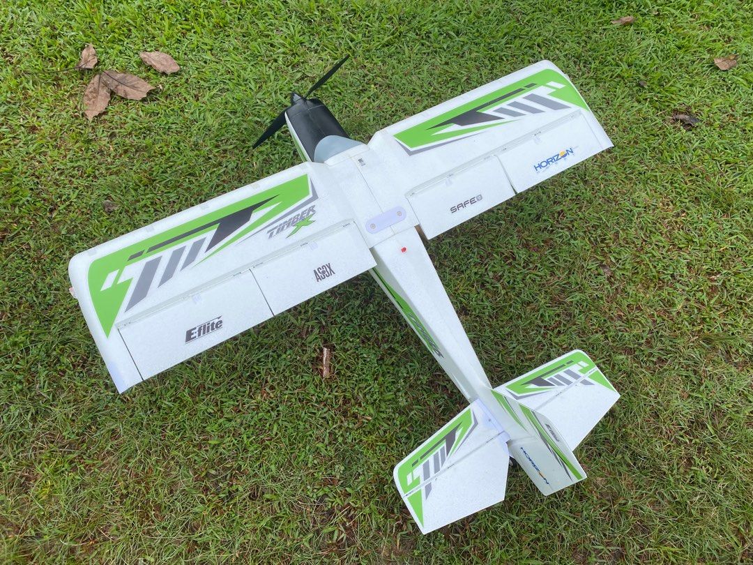 E-flite Timber X 1.2m Bind N Fly Basic with Safe Select Spektrum AR636 ...