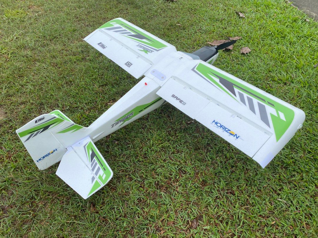E-flite Timber X 1.2m Bind N Fly Basic with Safe Select Spektrum AR636 ...