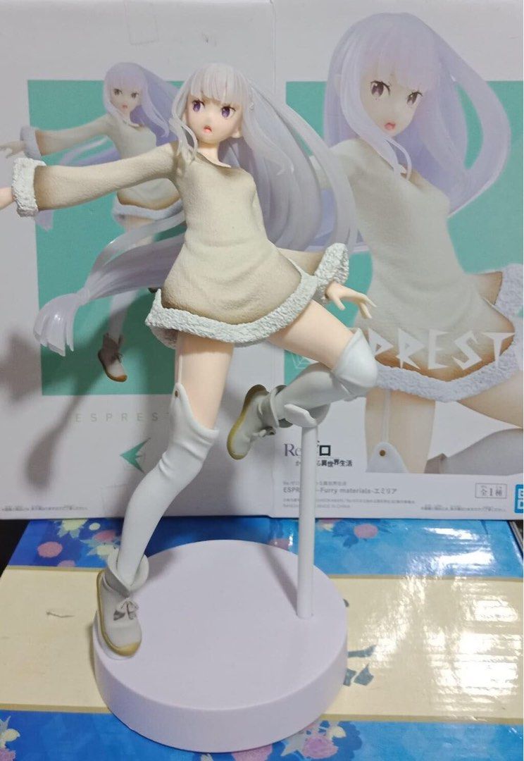 Emilia Re-Zero, Hobbies & Toys, Toys & Games on Carousell