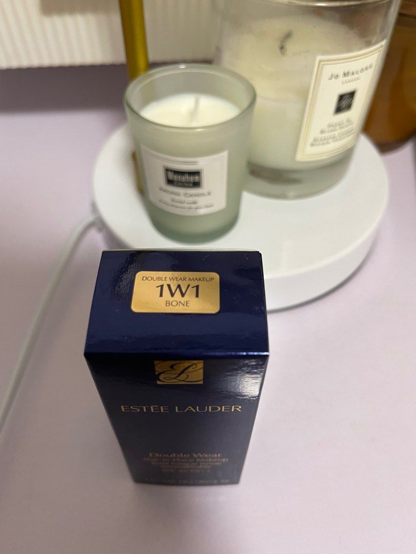 Estee Lauder Double Wear DW Foundation 1W1 Bone, Beauty & Personal Care, Face, Makeup on Carousell