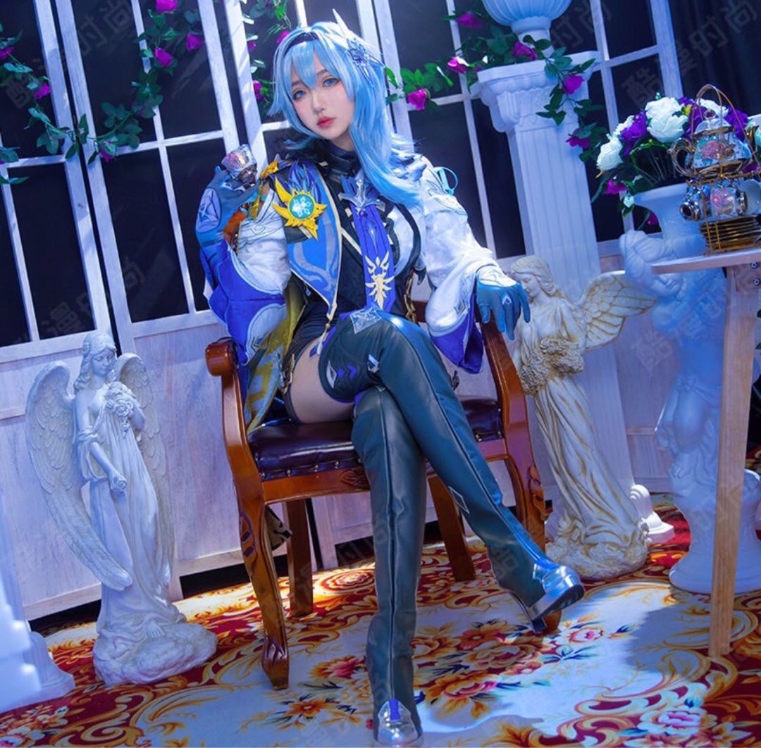 Eula Lawrence Knights of Favonius Genshin Impact Cosplay, Hobbies ...