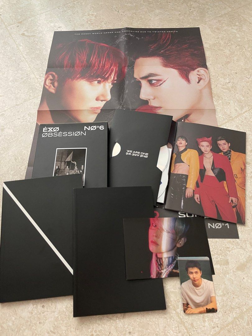 EXO OBSESSION [3 versions], Hobbies & Toys, Memorabilia & Collectibles ...