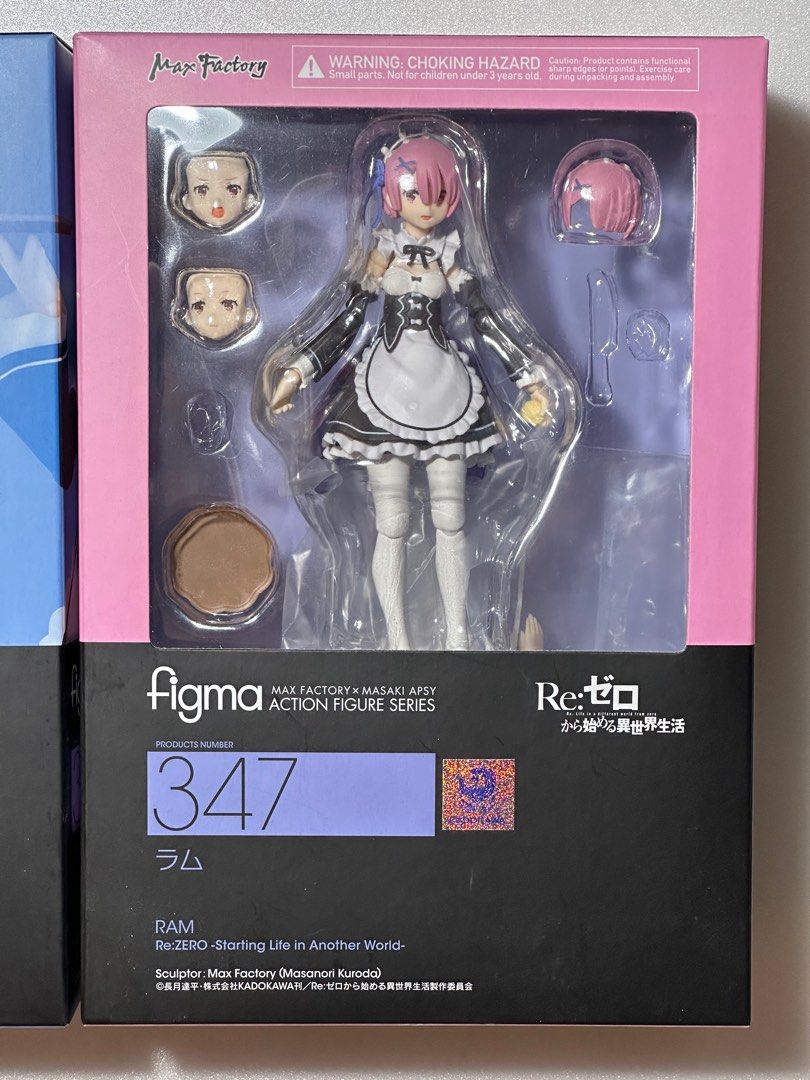 Figma Rem Ram Hobbies And Toys Toys And Games On Carousell
