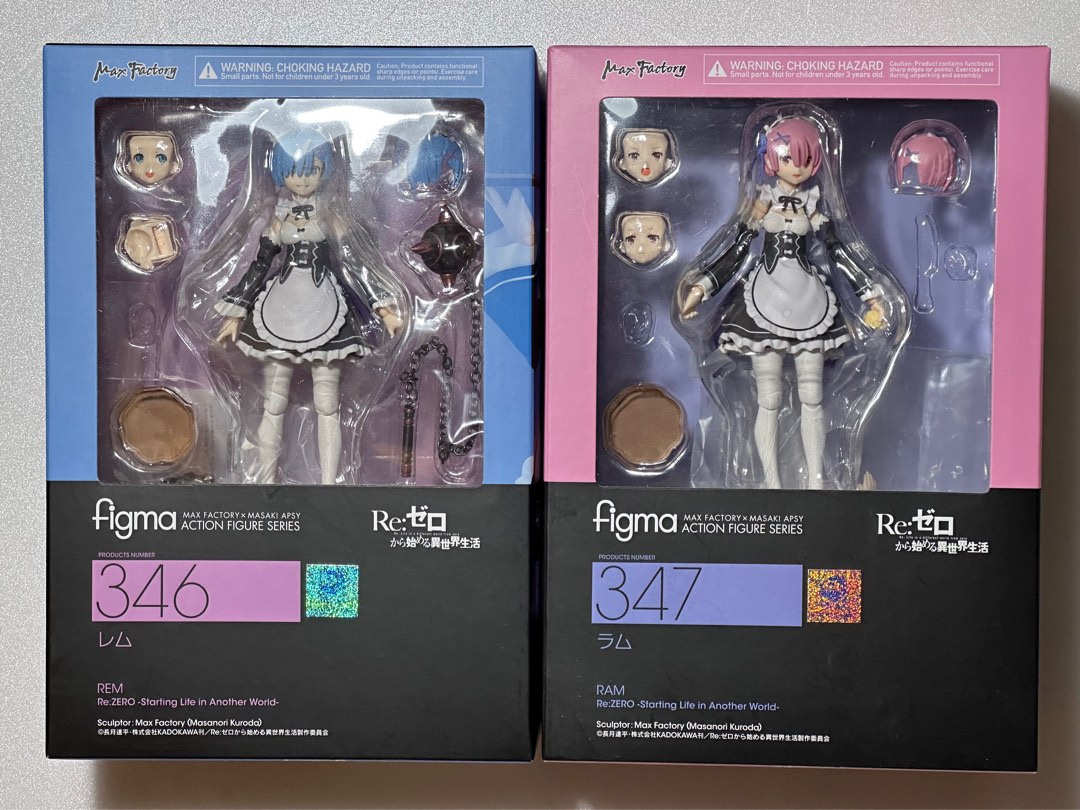 Figma Rem Ram, Hobbies & Toys, Toys & Games on Carousell