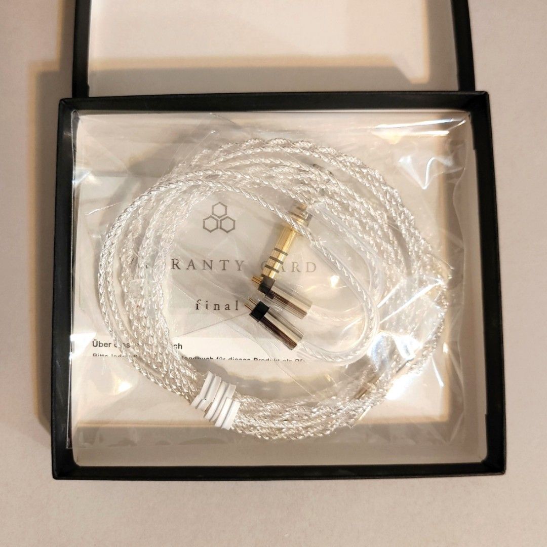 Final Audio C106 2 Pin 4 4mm Balanced Cable Audio Portable Audio