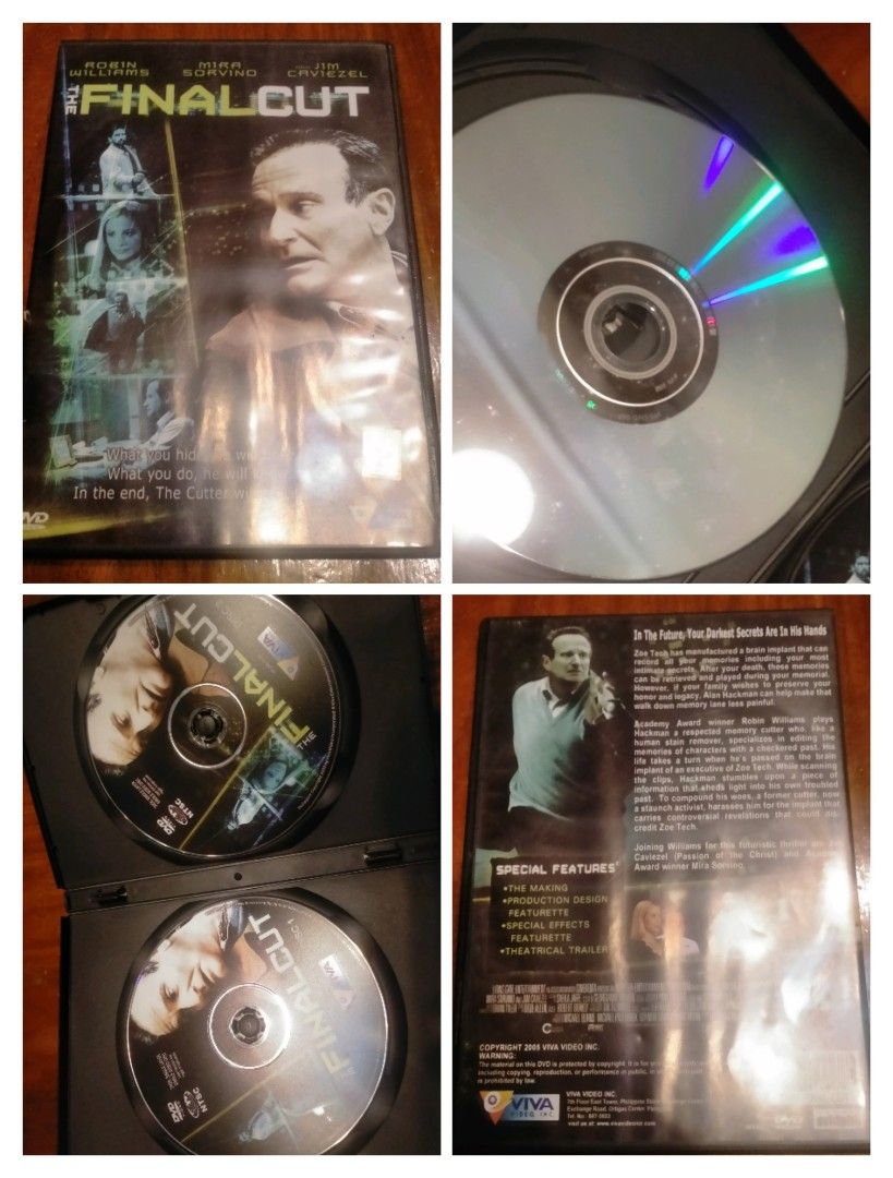 Final Cut DVD - Robin Williams, Hobbies & Toys, Music & Media, CDs ...