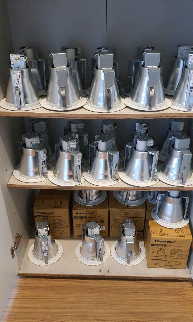Panasonic Fitting Downlight 4 inch (10 cm) = 32 Pcs, Perabotan Rumah di ...