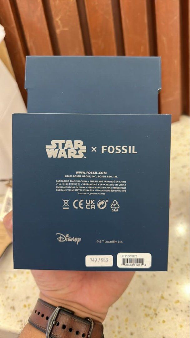 Fossil Limited Edition Star Wars Han Solo Watch, Men's Fashion, Watches ...