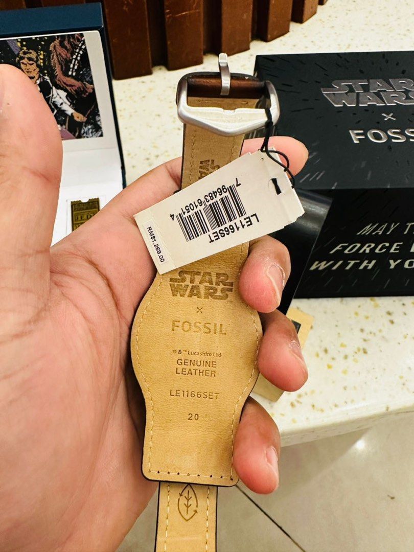 Fossil Limited Edition Star Wars Han Solo Watch, Men's Fashion, Watches ...