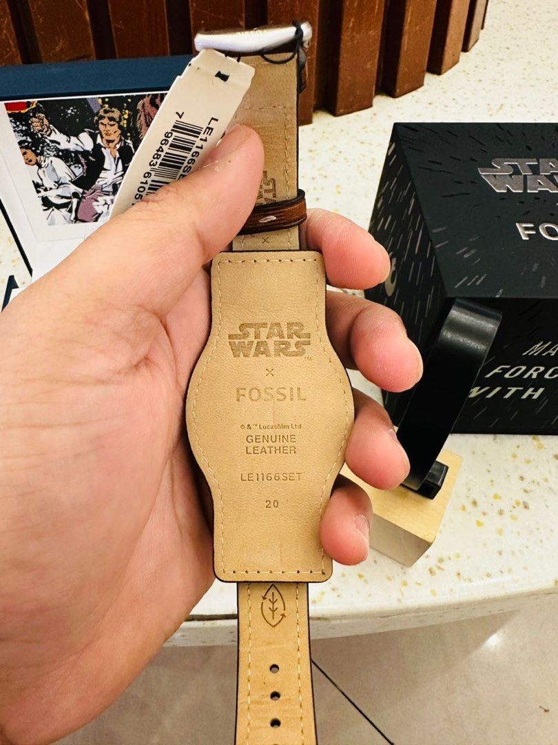 Fossil Limited Edition Star Wars Han Solo Watch, Men's Fashion, Watches ...
