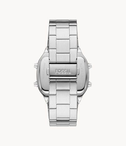 Fossil Retro Digital Stainless Steel Watch, Men's Fashion, Watches ...