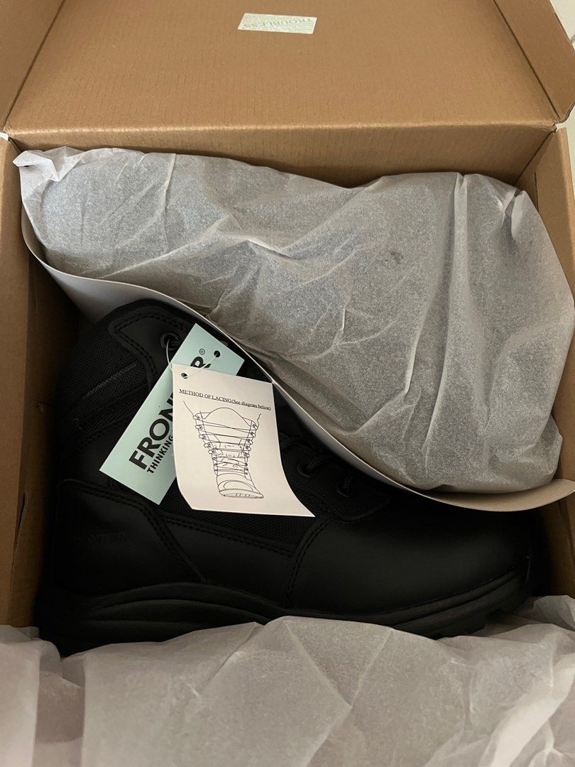 Frontier Tactical Boots, Men's Fashion, Footwear, Boots on Carousell