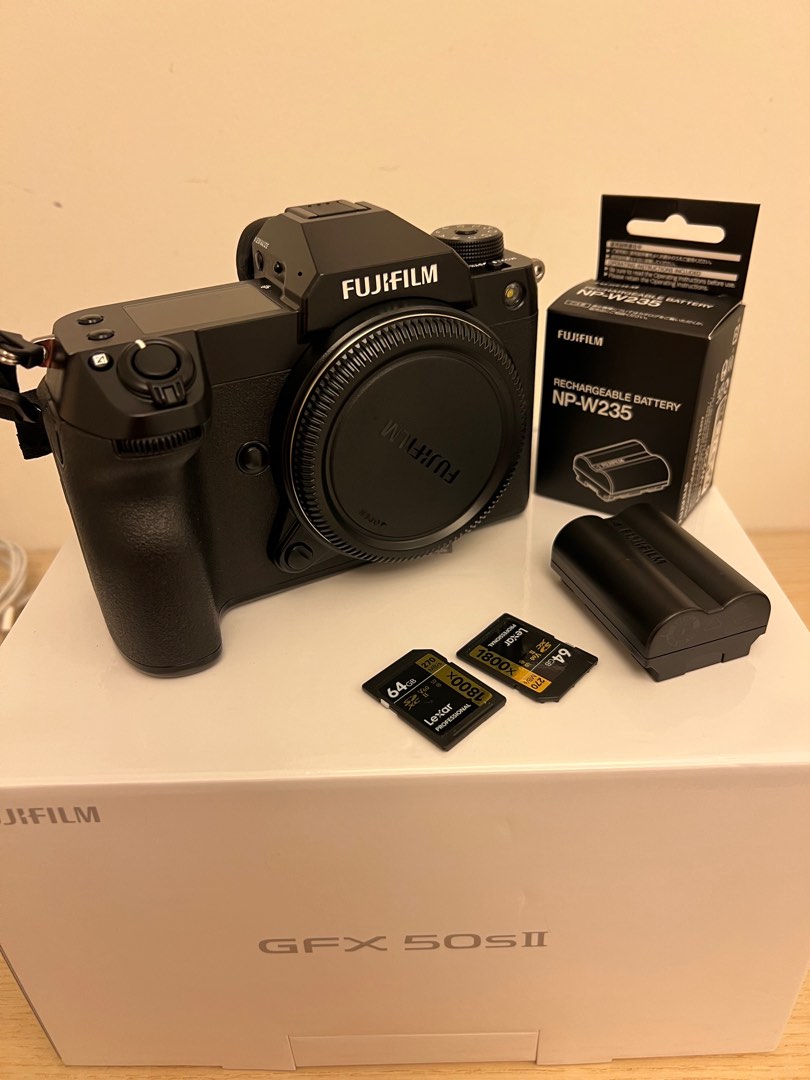 Fujifilm GFX 50s ii (body only) - under warranty until May 2024, Photography, Cameras on Carousell