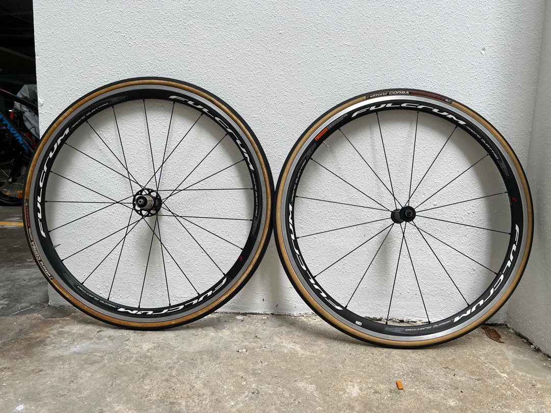 Fulcrum racing Quattro Wheelset, Sports Equipment, Bicycles & Parts ...