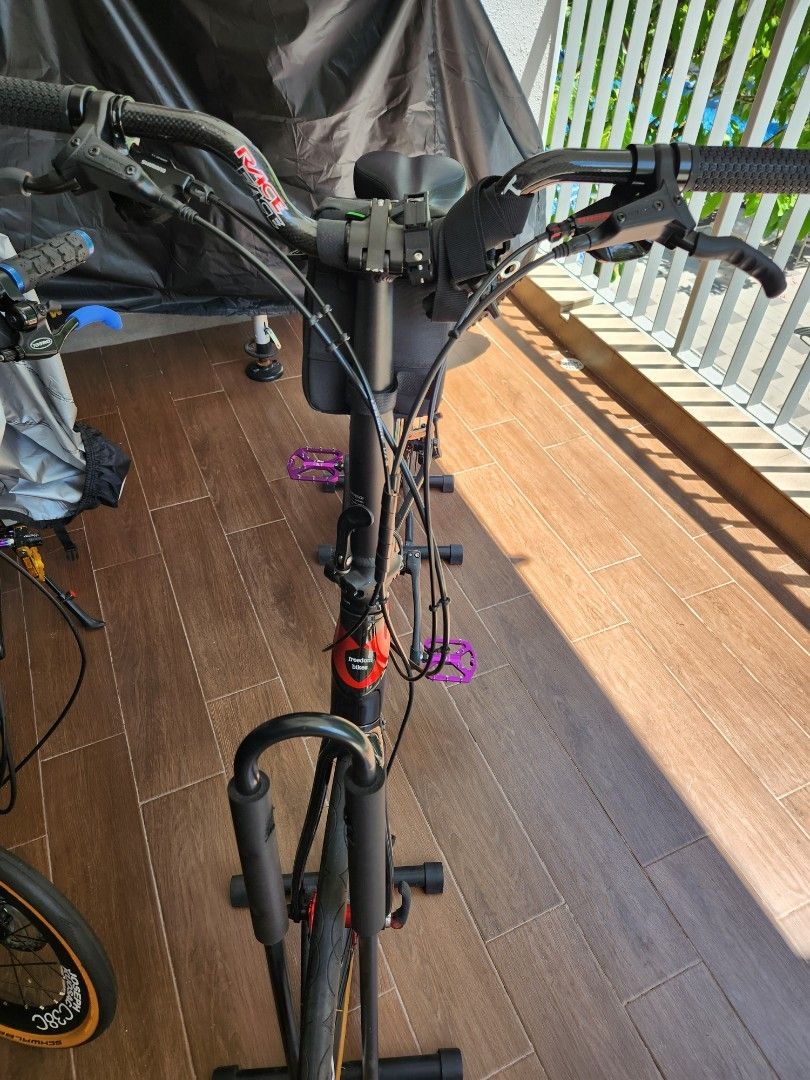 Full Carbon Mini Velo with upgraded to 105 Shimano 11 Speed Set up ...