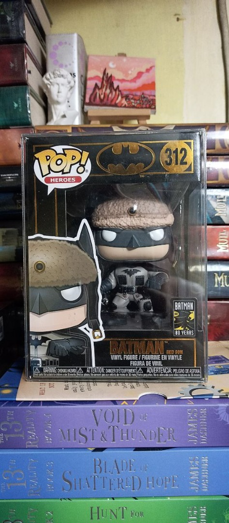 Funko Pop! Heroes: Batman 80th Anniversary Edition - Red Son Batman 312 ...