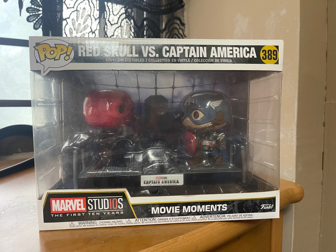 Funko Red Skull Vs. Captain America, Hobbies & Toys, Toys & Games on ...