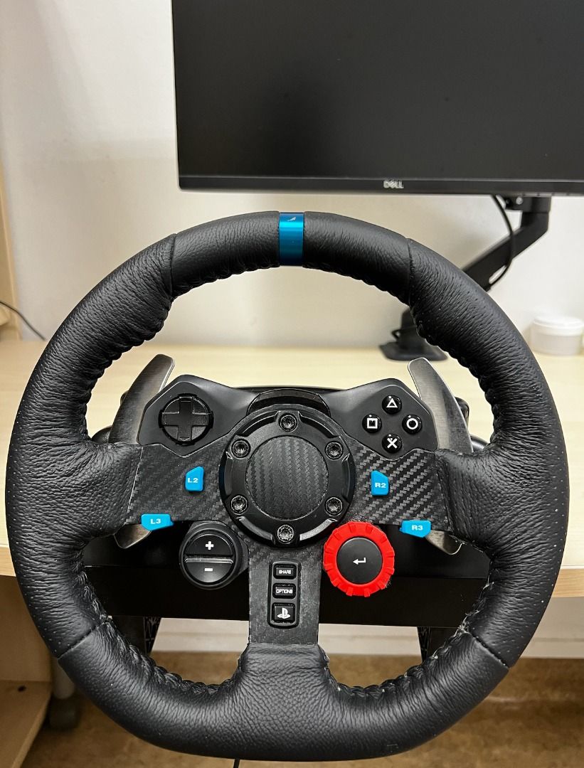 G920 LOGITECH SIM RACING WHEEL | Wheel & Pedals (Carbon Fibre wrapped ...