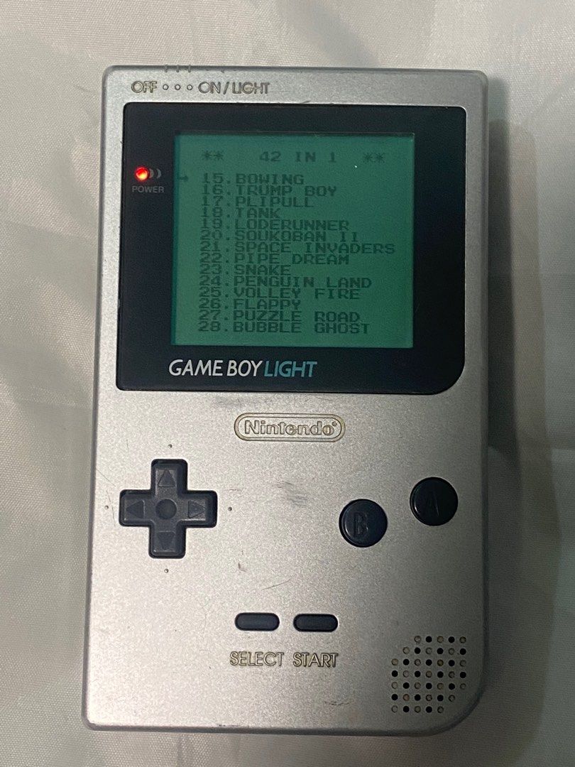 Nintendo Game Boy Light Gold Color Console MGB-101,Manual,, 47% OFF