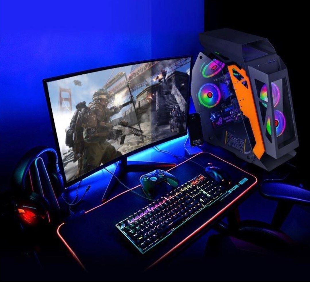 GAMEKM MATX GAMING CASE DESKTOP, Computers & Tech, Parts & Accessories ...