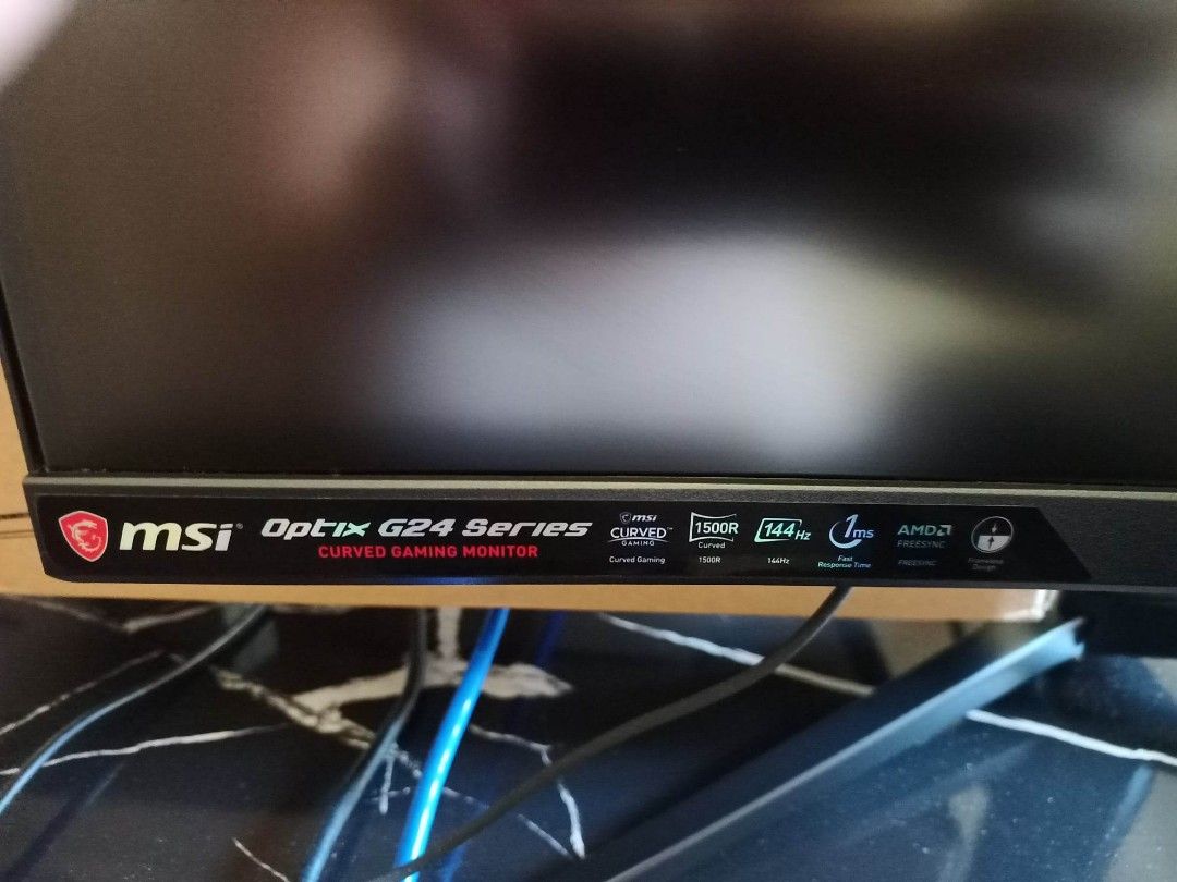 Gaming curved monitor (MSI Optix G24 series) - 10k negotiable ...