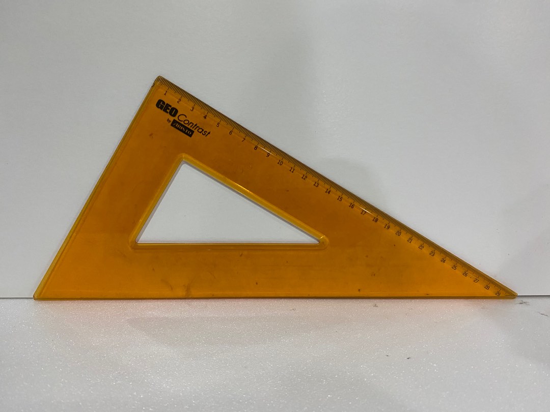 Geometry set square (Free), Hobbies & Toys, Stationery & Craft, Craft ...