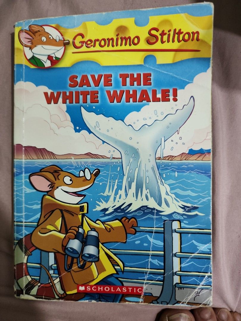 Geronimo Stilton Save the White Whale, Hobbies & Toys, Books ...