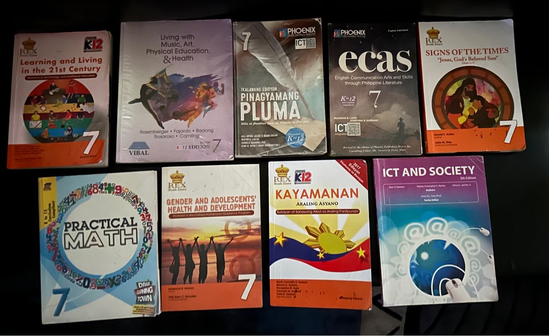 Grade 7 textbooks, Hobbies & Toys, Books & Magazines, Textbooks on Carousell