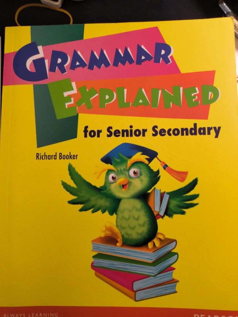 Grammar Explained For Senior Secondary Ans Key Grammar Explained For Senior Secondary Ans Key