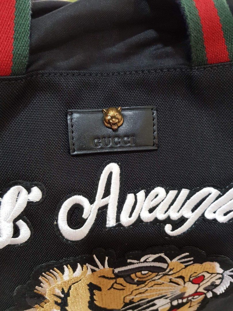 Gucci Backpack Techno Lion, Men's Fashion, Bags, Backpacks on Carousell