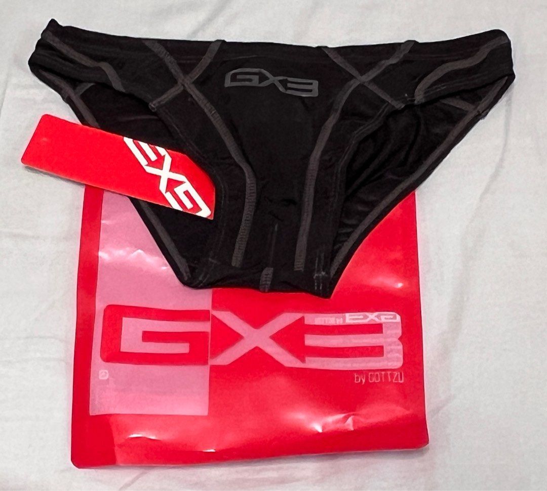 GX3【夏日水泳】系列 Sheer BASIC 比基尼泳褲 1條裝 COLOR:BLACK, SIZE :M, 男裝, 運動服裝 - Carousell